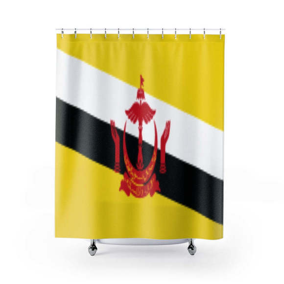 Express Your Love Gifts | Bath | Brunei Flag Stylish Design 7 X 74 ...